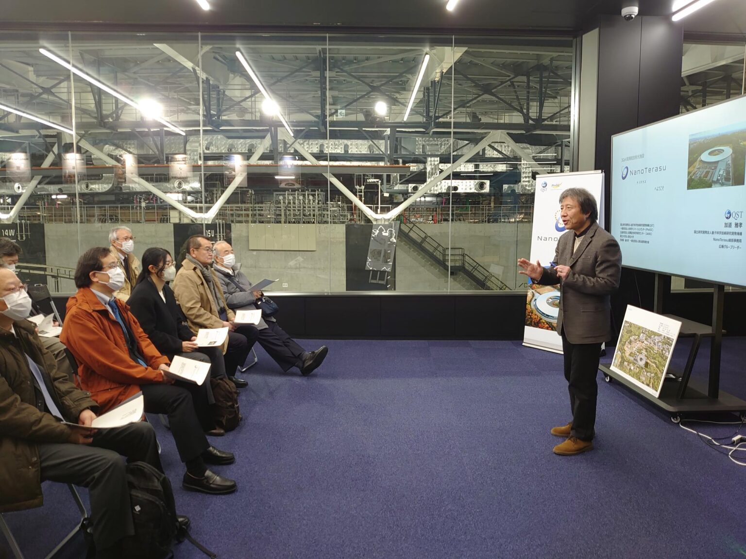 視察・見学 - NanoTerasu | 3 GeV Synchrotron Radiation Facility in Japan