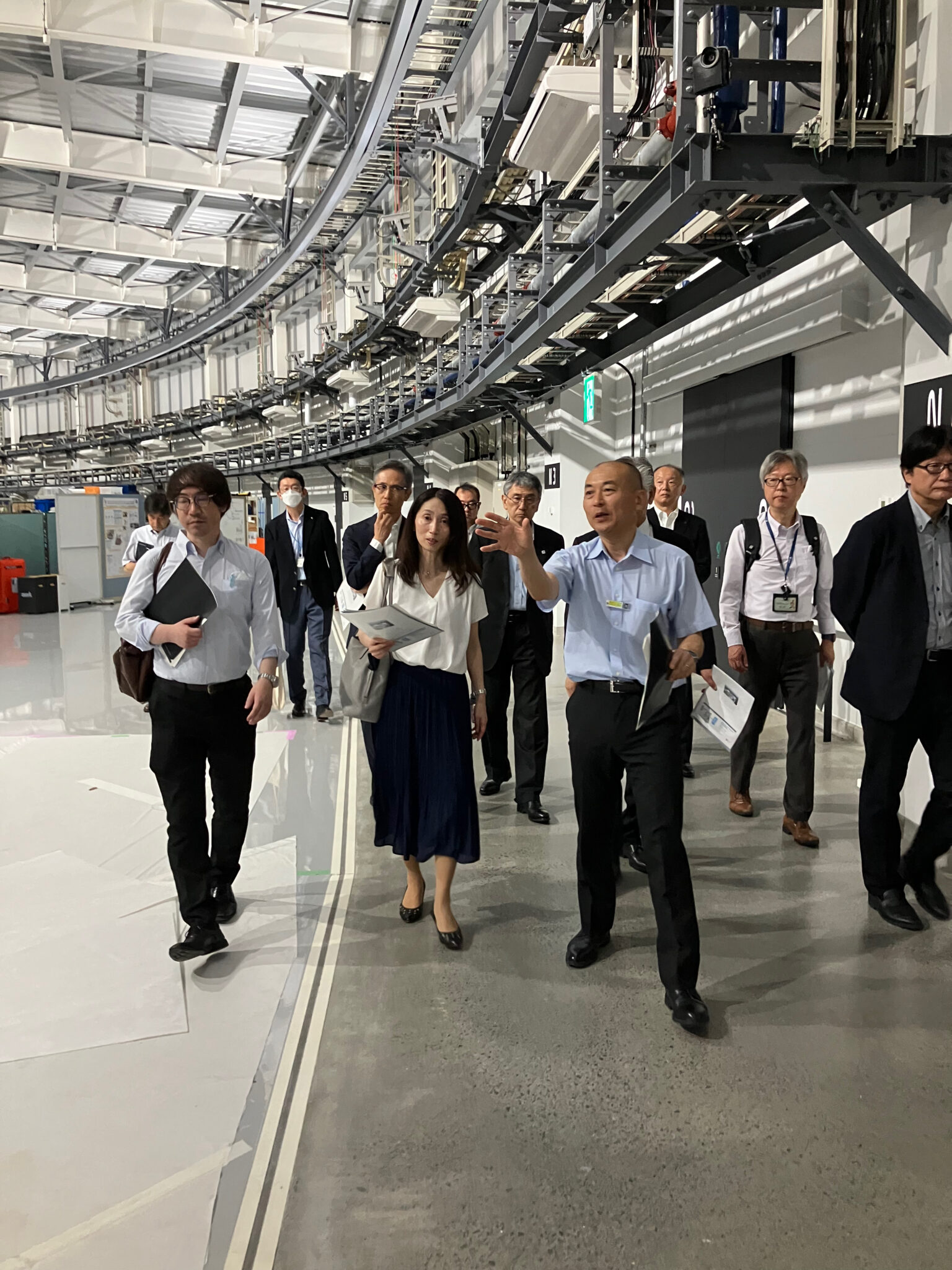 Noda, Director of the Research Environment Division of the Ministry of ...